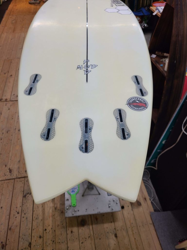 中古サーフボード ALMERRICK POD MOD THUNDERBOLT / リサイクルショップ三喜「宮崎で中古品の買取・販売」