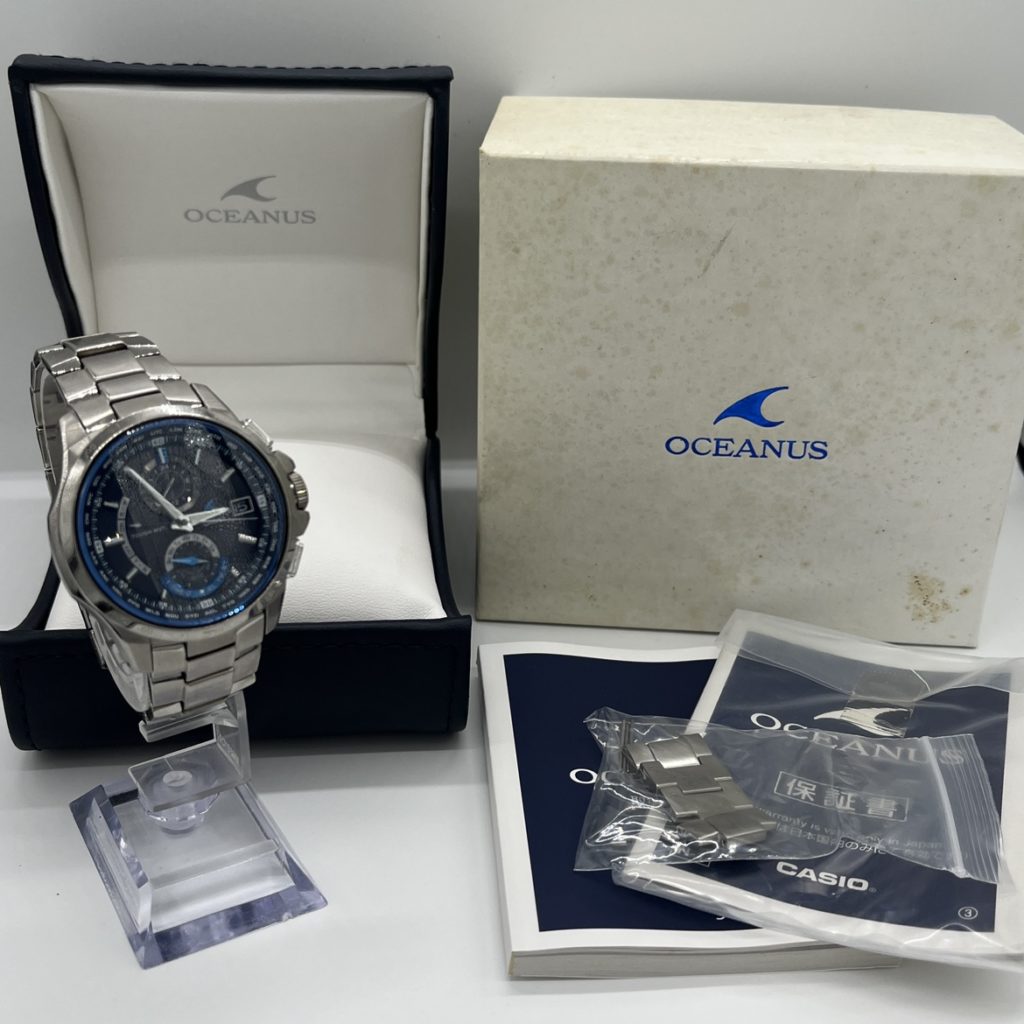 CASIO OCEANUS 入荷しました / リサイクルショップ三喜「宮崎で中古品の買取・販売」